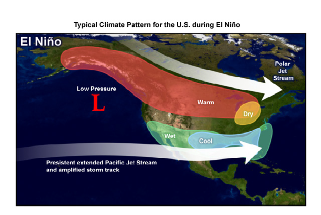 Temperatures seen Surging as El Nino Weather Pattern Returns Cattle Range
